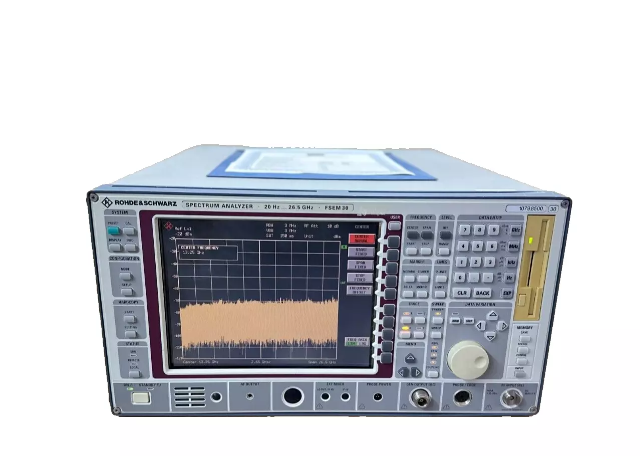 Rohde & Schwarz FSEM30 20 Hz - 26.5 GHz Spectrum Analyzer Calibrated 9 ...