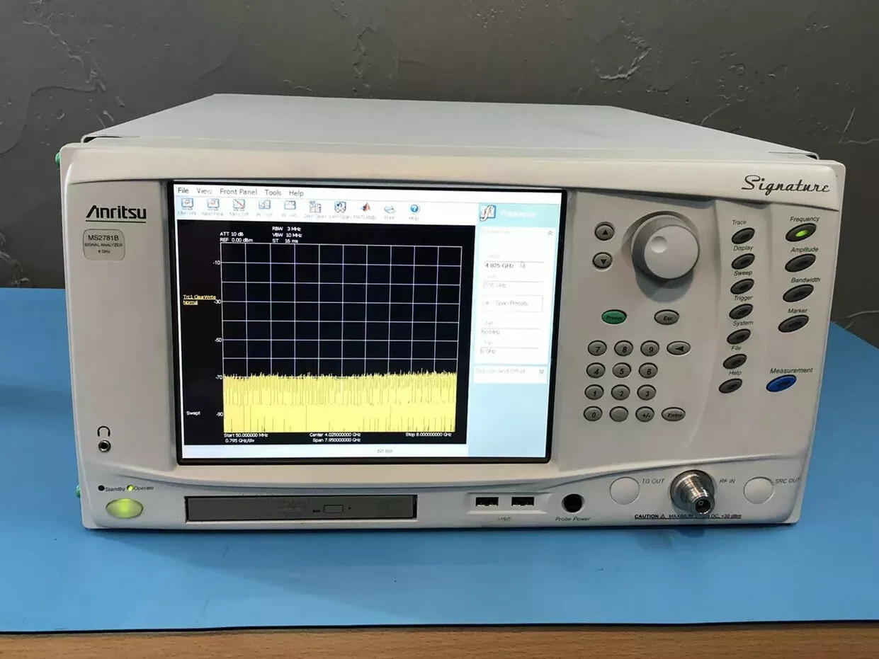 Anritsu MS2781B 8 GHz High Performance Signal Analyzer Spectrum ...